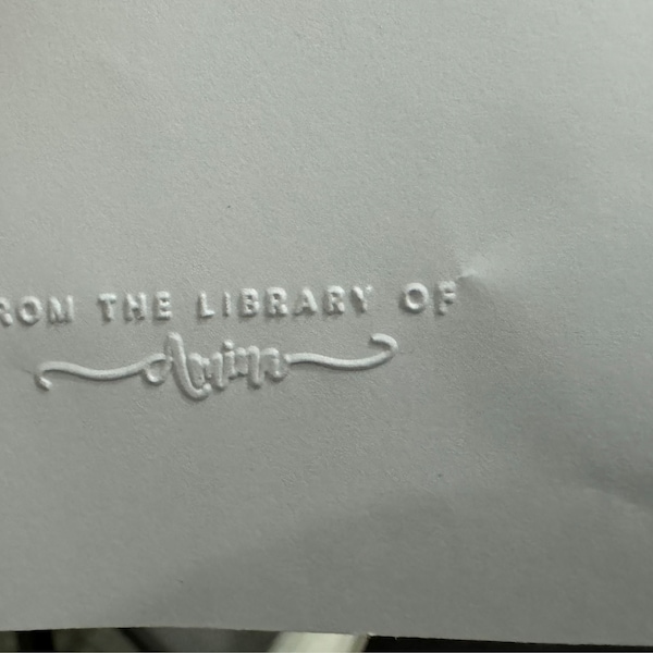 Custom Address Embosser Stamp, Envelopes Embosser, Address Stamp ...