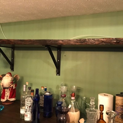 Heavy Duty 2 Wide L Shape Shelf Bracket With 1 Square Angled Support ...