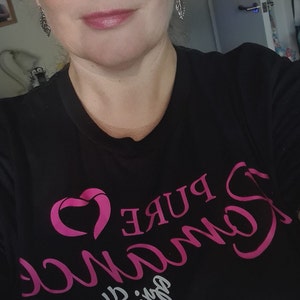 Pure Romance Black Shirt - Etsy