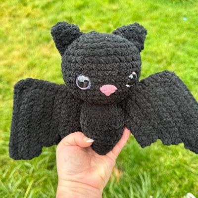 PATTERN: Plush Binx the Bat Pattern Amigurumi Chunky Bat Pattern Super ...