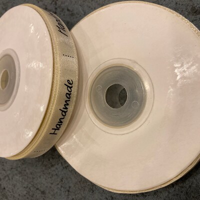Handmade Label Ribbons for Handmade Items Gift Wrapping Ribbon Cake Box ...