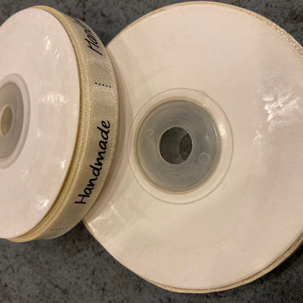 Handmade Label Ribbons for Handmade Items Gift Wrapping Ribbon Cake Box ...