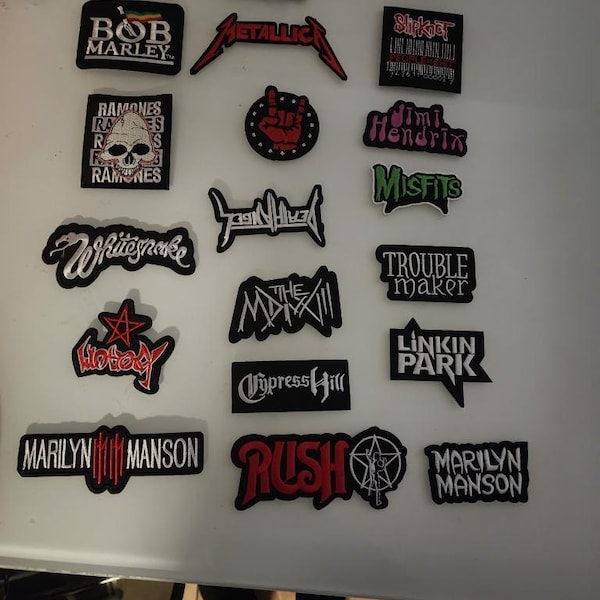 Rock Band Music Enamel Pin - Etsy