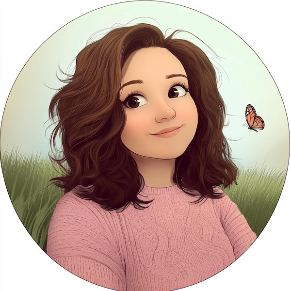 Custom Icon Illustration, Personalized PFP, Customized Portrait, Avatar ...