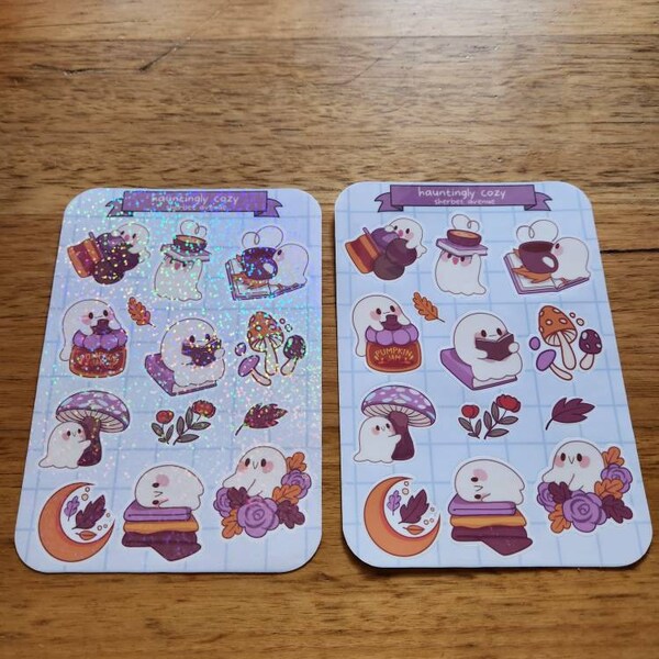 Cute Sticker Sheet - Kawaii Sticker Pack - Mini Food Stickers ...