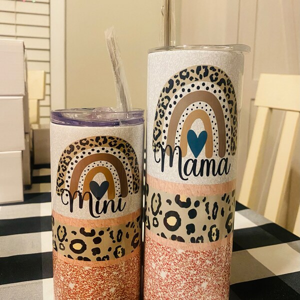 Mama Mini Leopard Rainbow DIGITAL DOWNLOAD Only Png - Etsy