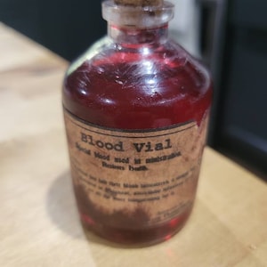 Bloodborne Inspired Blood Vial Bottle 80ml Potion Flask for Cosplay - Etsy