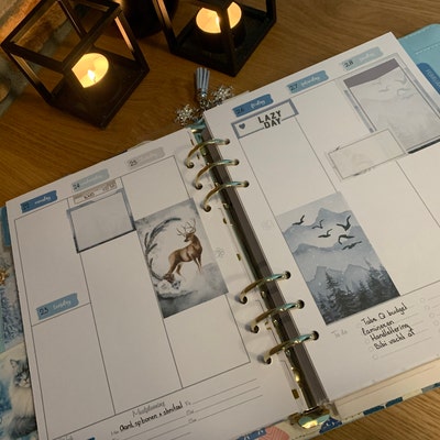 Printable January Happy Planner Stickers, Printable January Monthly Kit ...