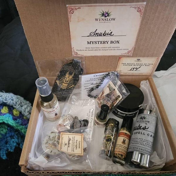 Deity Mystery Boxes, Handcrafted Metaphysical Items, Curated God or ...