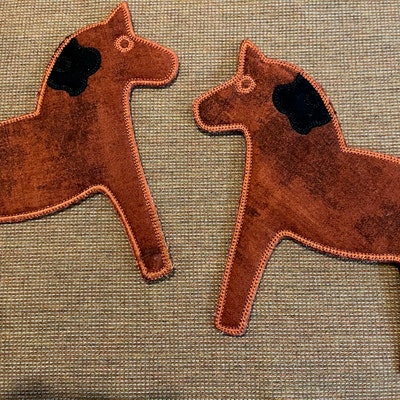 Spool of Thread in the Hoop Banner Machine Embroidery Design Applique ...