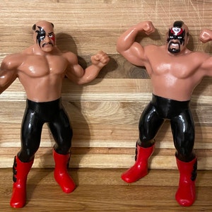 The Road Warriors Animal & Hawk LOD WWF Ljn Inspired XOX Custom Rubber ...