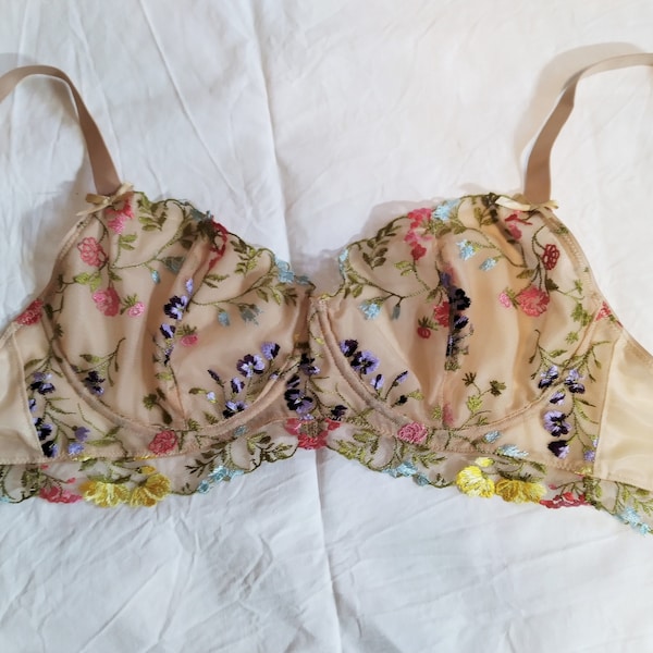 Peaches Balcony Bra Sewing Pattern | Underwired Lingerie (PDF Download ...