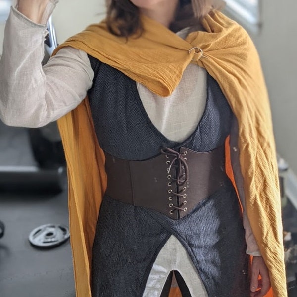 Golden Desert Wrap Cloak, Lightweight Gold Cotton Shemagh Shawl Wrap ...