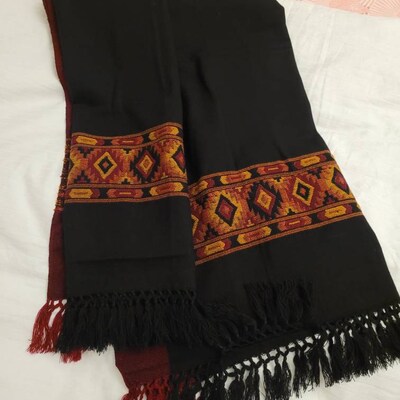 Indian Reversible Kullu Decor Shawl, Best Gift for Mom Dad Meditation ...