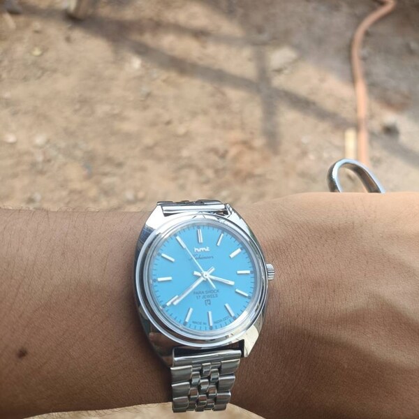 Vintage HMT 17 Jewels Manual Winding Movement Men's Watch HMT Watch HMT ...