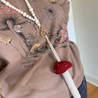 Mushroom Vape Pen Holder, Crochet Mushroom Vape Pouch, Vape Purse, Vape ...