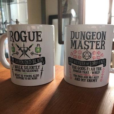 Dungeon Master class Design Series / Dungeons & Dragons / Ceramic Mug ...