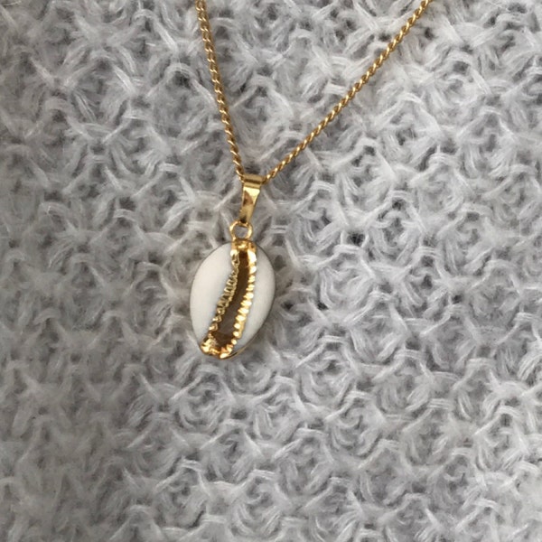 24k Gold Dipped Real Natural Cowrie Shell, Natural Gold Dipped Shell ...