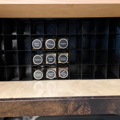 Modular Square Wine Rack Fit to Any Space Hold Over 30 - Etsy