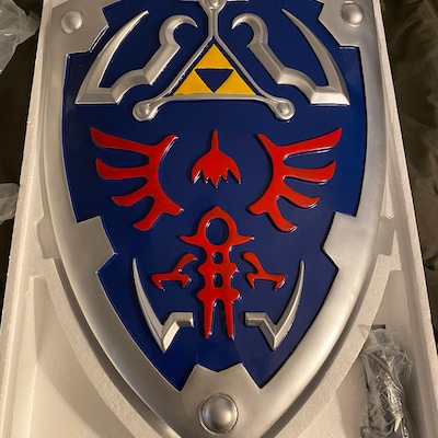 Full Size Link Hylian Zelda Shield With Grip & Handle - Etsy