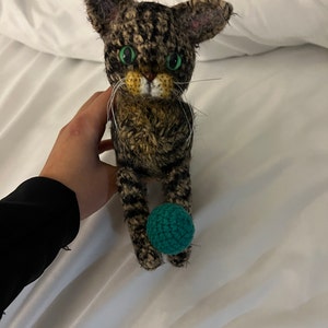 Custom Cat Plush, Custom Crochet Cat, Custom Stuffed Cat, Custom Pet ...