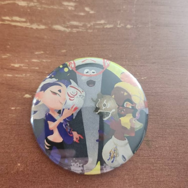 Splatoon Pin Buttons 2.25" - Etsy