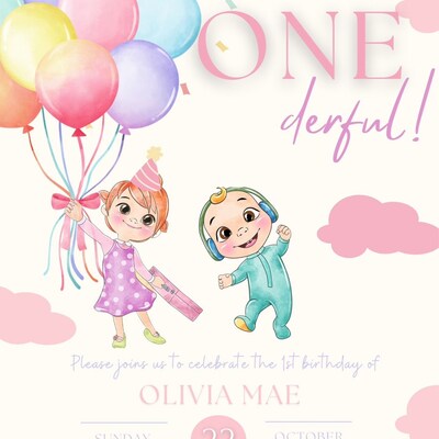 Up Movie Editable Theme Party Invitation - Etsy