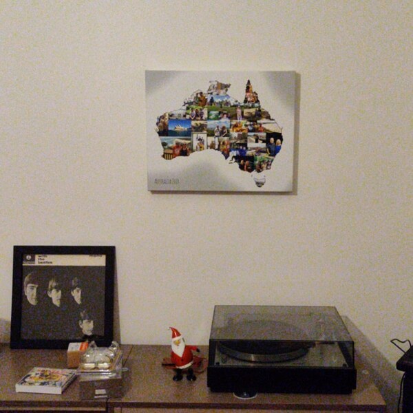 Country Photo Collage - Country Map or Any Shape Collage - Amazing ...