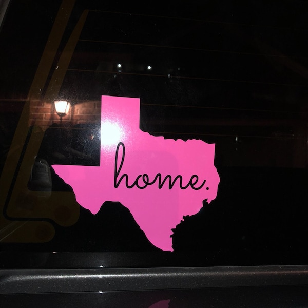 Texas Car Decal, Texas Home Decal, Texas Decal, Tumbler Decal Texas ...