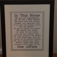 The Office Poster Office Tv Show Print in This House Office Poster ...