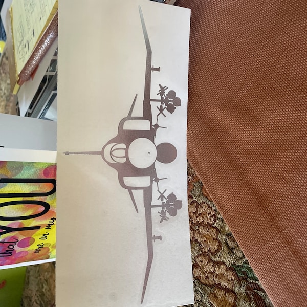 F-4 Phantom II Sticker Decal / Die Cut / Many Sizes & Colors Available ...