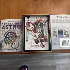 STARCODES ASTRO Oracle DECK Cards & Guidebook by Heather Roan Robbins ...