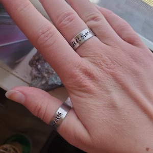 Percy Jackson Matching Rings, Percy Jackson Merch, Bookish Gifts ...