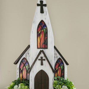 White Primitive Church - Etsy