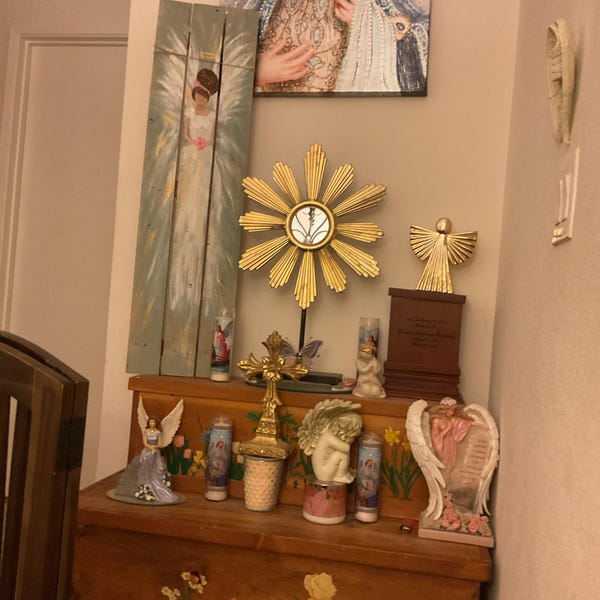 Wood Block Angel Decor * Handpainted Angel * Christmas Angel - Etsy