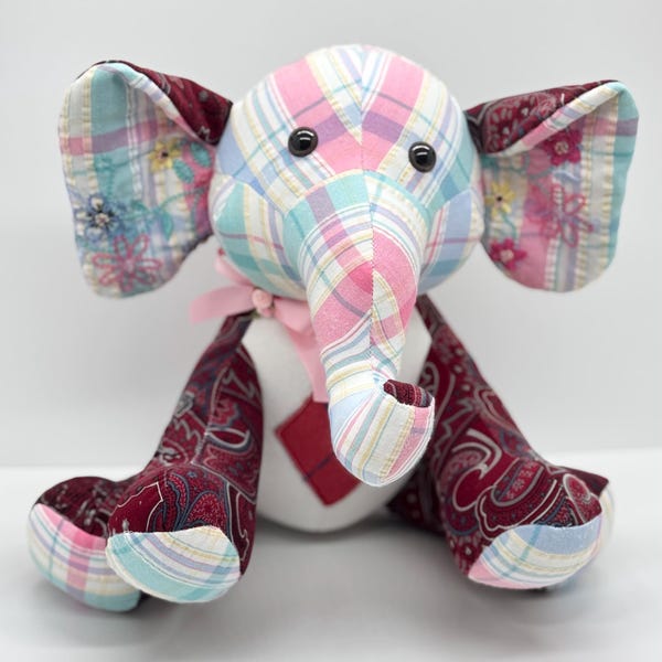 Memory Stuffed Animal Made Out of Outgrowing Baby Clothes, Memory Teddy ...