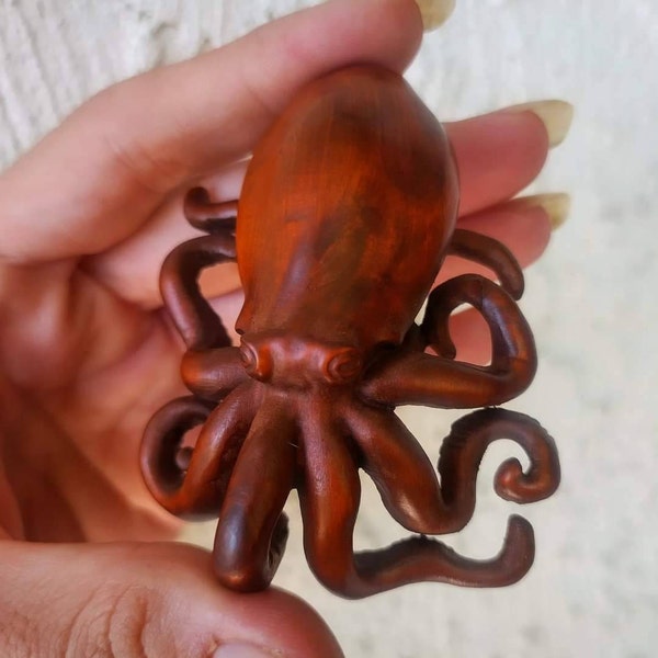 Boxwood Carved Dragon Muyu, Taoism and Buddhism Musical Instrument ...