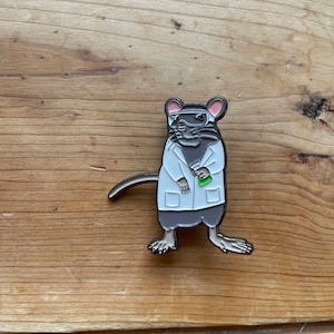 Lab Rat Vinyl Sticker - Etsy