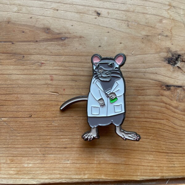 Lab Rat Vinyl Sticker - Etsy