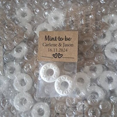 Personalised Alcohol Tags Wedding Favour Gift Tag to Fit Miniature ...