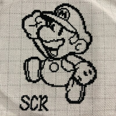 Paper Mario and Paper Luigi Cross Stitch Pattern Set - Etsy