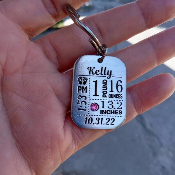 New Mom Gift | New Mom Keychain | First Time Dad Gift | Gift for New ...