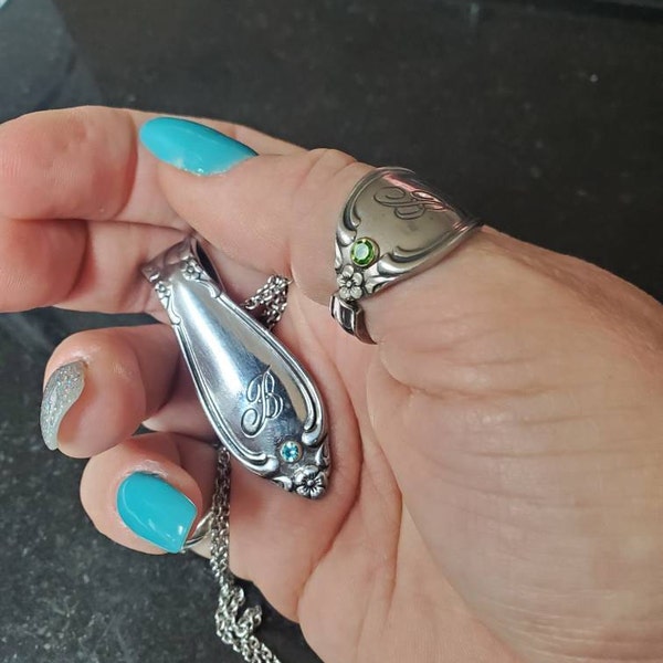 Vintage Mickey Mouse Stainless Steel Spoon Ring Vintage Bonny Disney ...