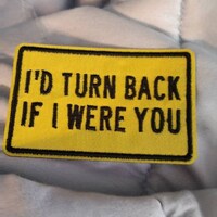 Tornado Warning Sign Patch - Etsy