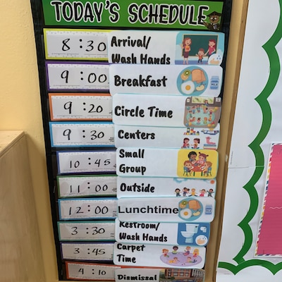 Visual Schedule - Etsy