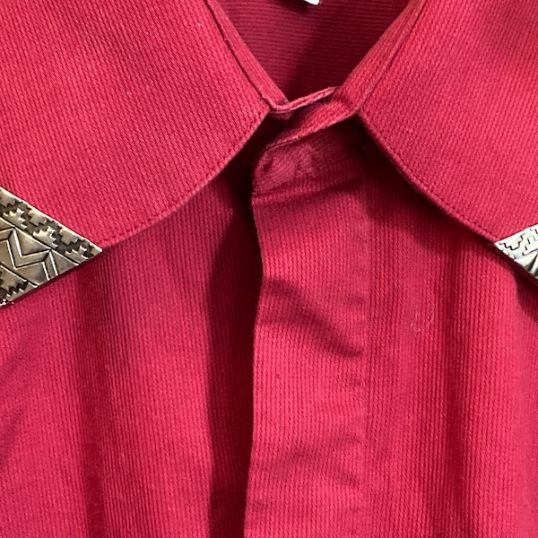 Vintage Western Collar Tips Triangle Shirt Corners, Collar Pins, Collar ...