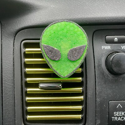 Alien Car Freshener Alien Vent Clips Custom Alien Freshie Alien Freshie ...