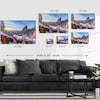 Landscape Canvas Print Size Guide Mockup, Canvas Size Guide Mockup ...