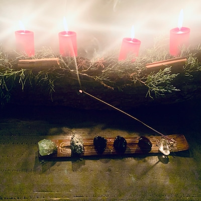 Yule Crystals, Winter Solstice Crystals, Crystals for Winter Holidays ...