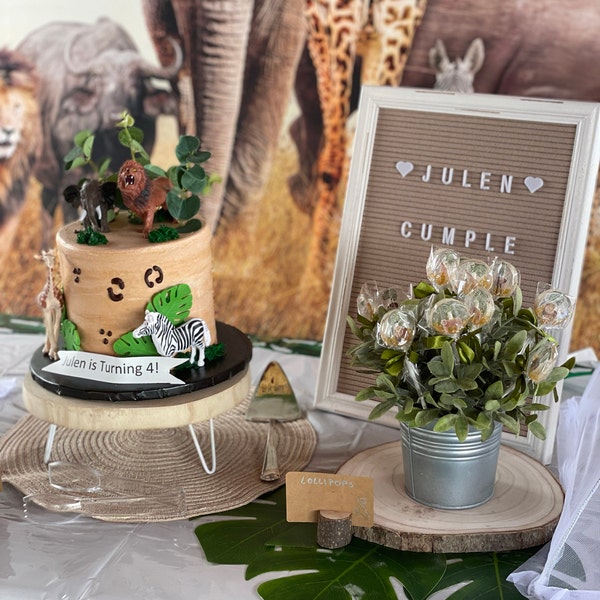Safari Animal Lollipops Party Favors, Jungle Animal Suckers, Zoo Animal ...